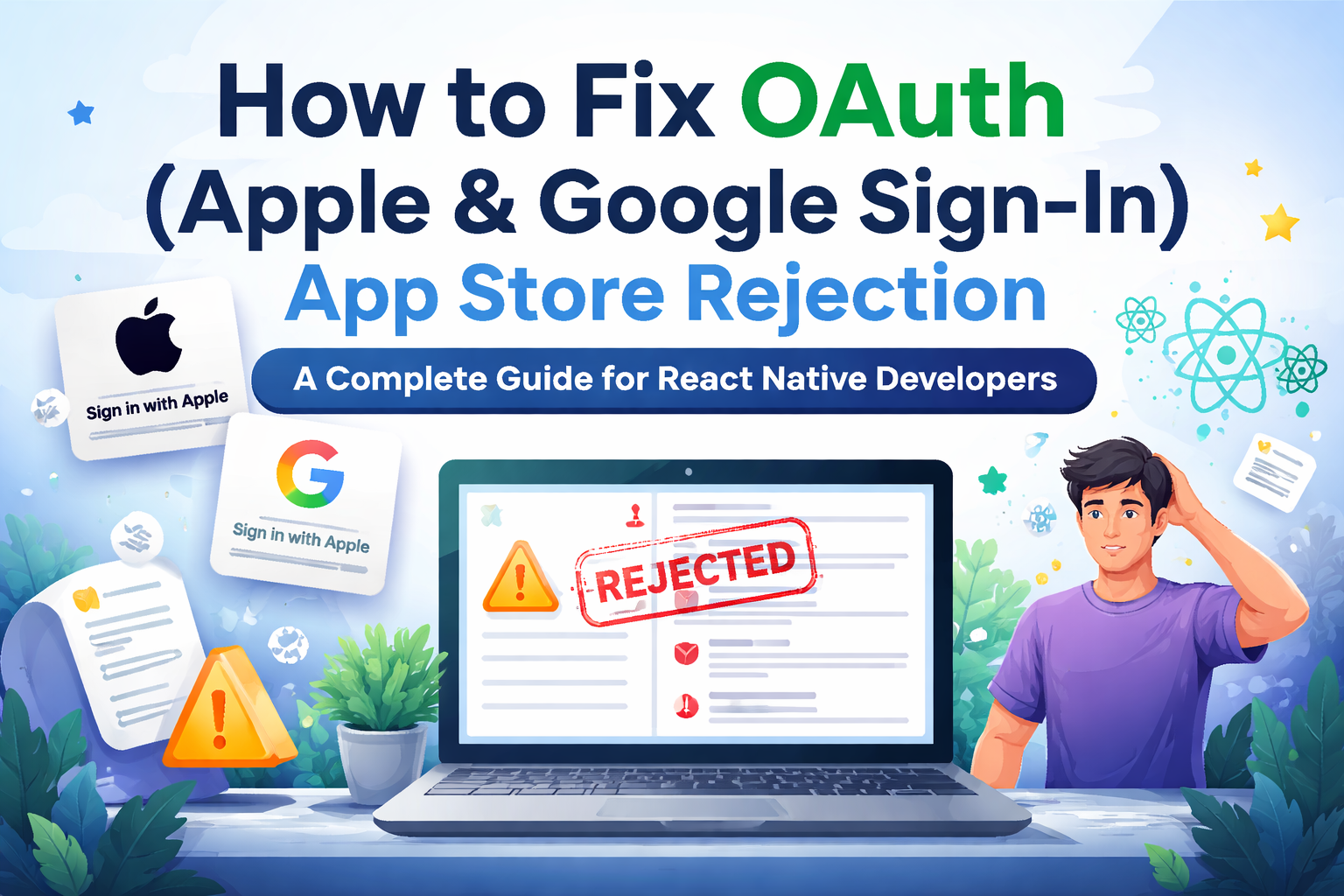 How to Fix OAuth (Apple & Google Sign-In) App Store Rejection – A ...